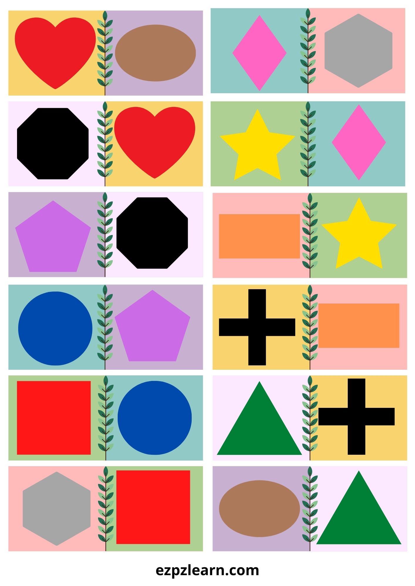 Shapes - Ezpzlearn.com